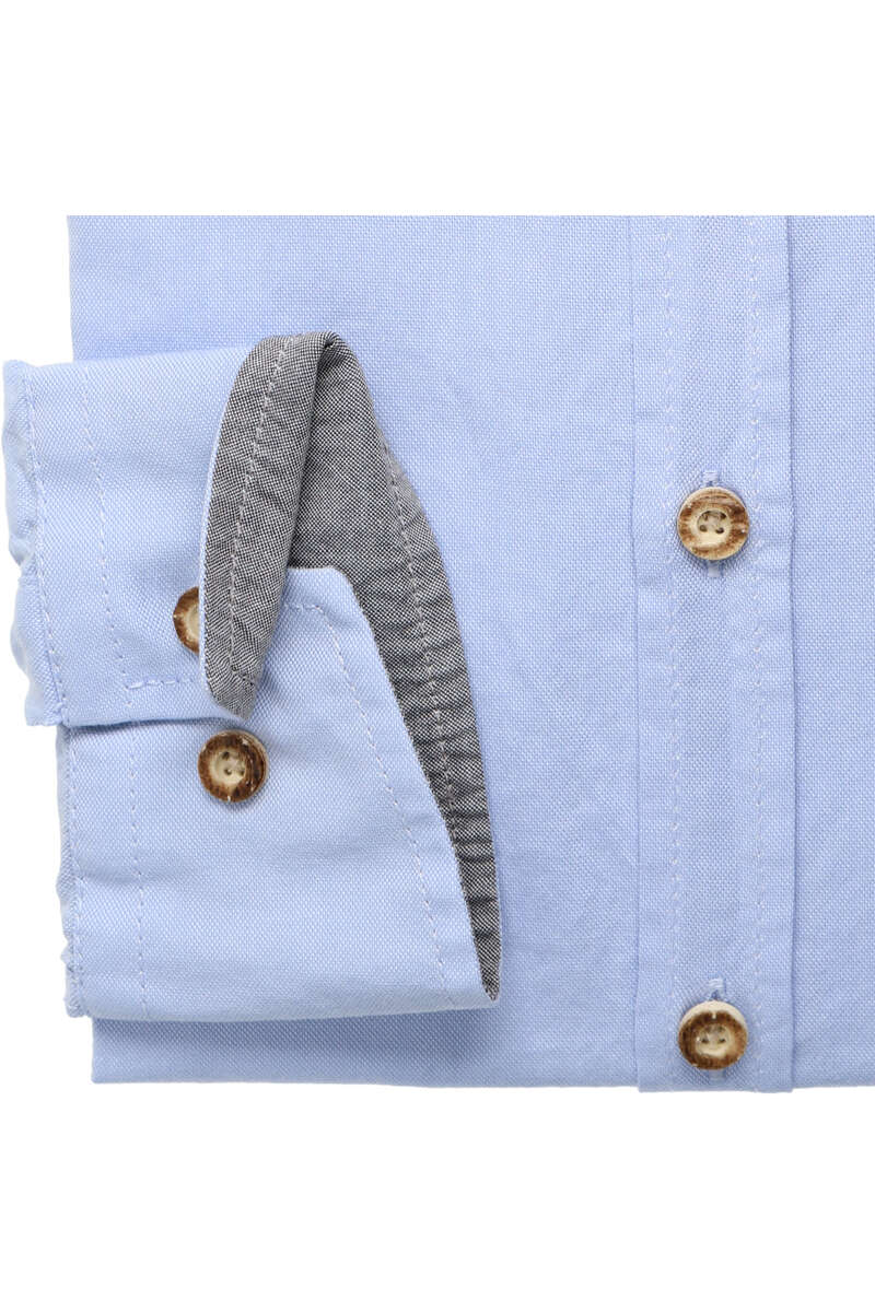 Jupiter Regular Fit Hemd hellblau, Einfarbig | Businesshemden.com