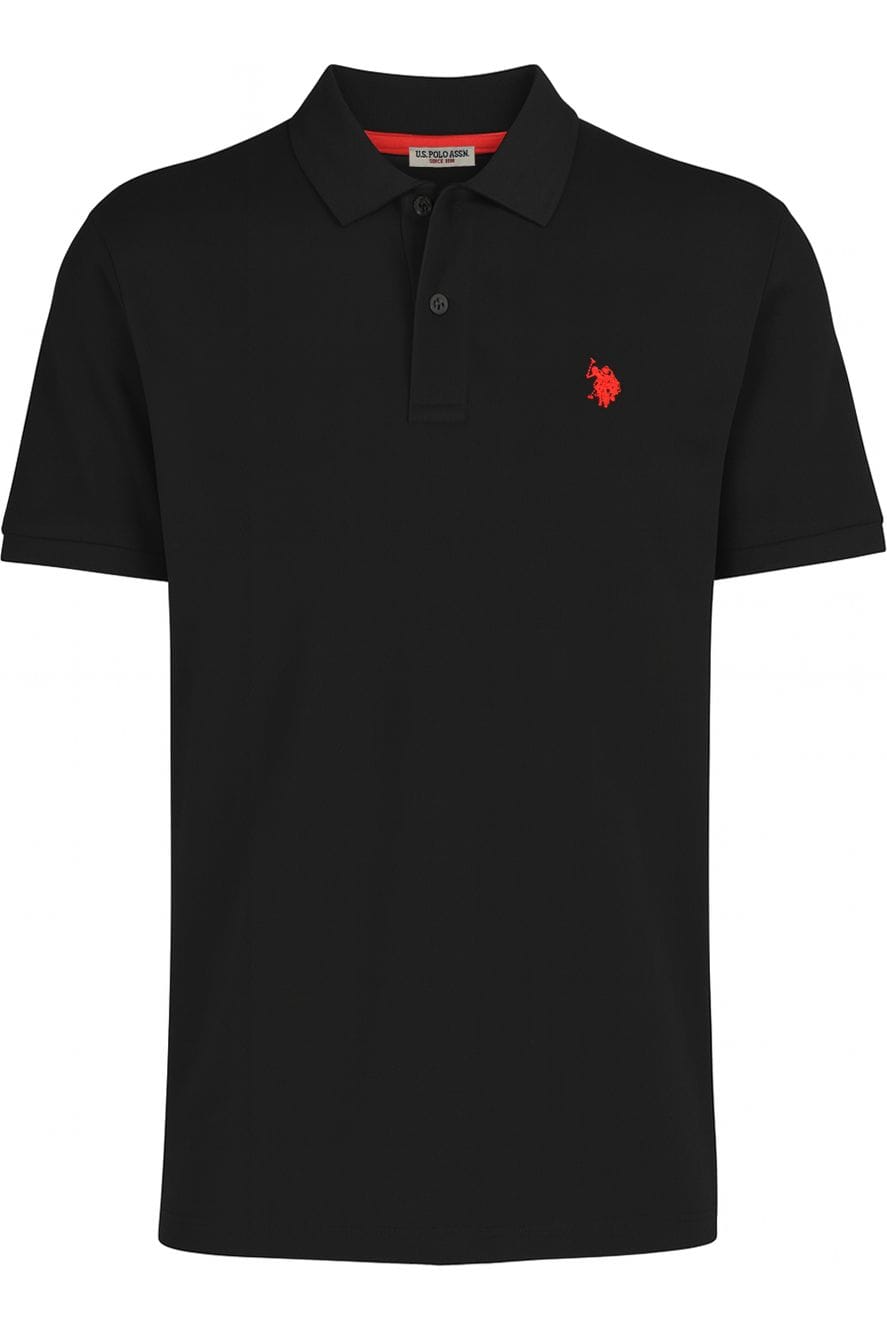 U.S. Polo Assn. Classic Fit polo shirt black, One Colour ...