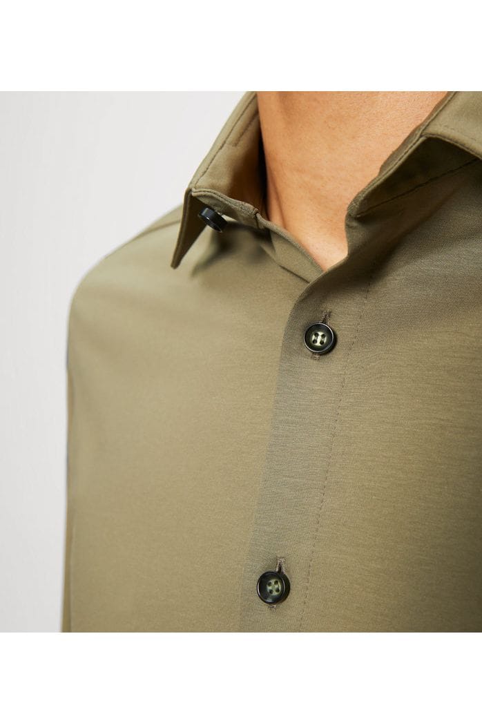 Olymp No. Six 24/Seven Super Slim jersey shirt grey, One Colour ...