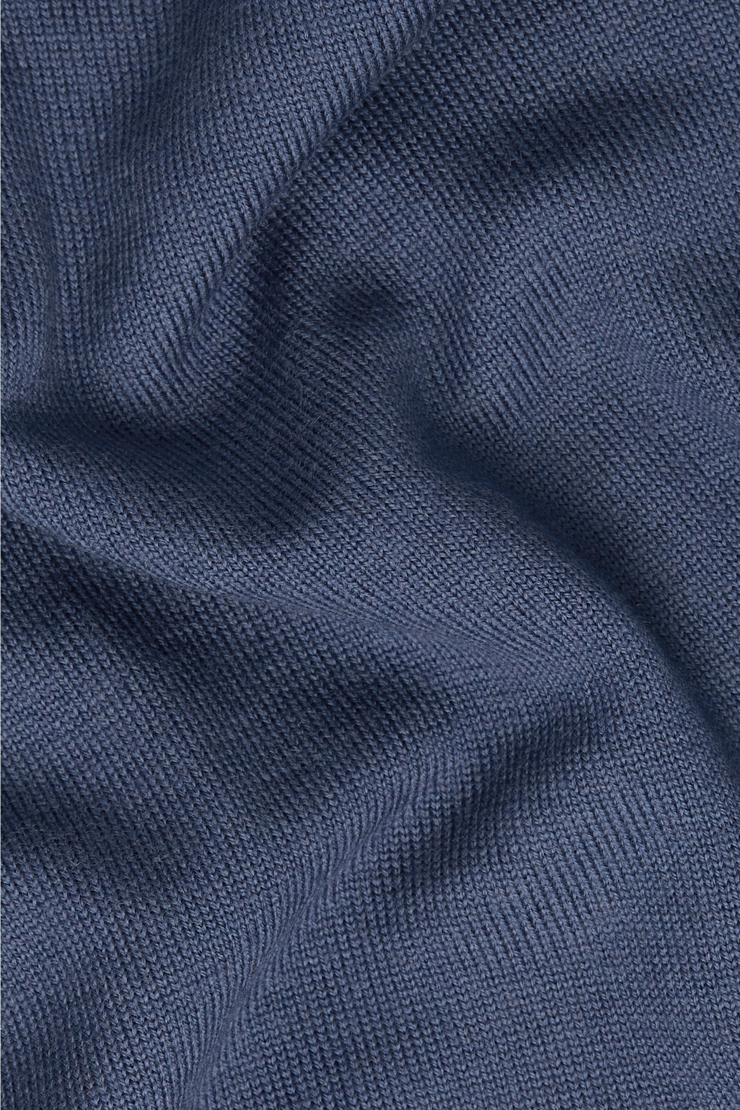 Eterna Regular Fit pullover round neck dark blue, One Colour | Hemden.de