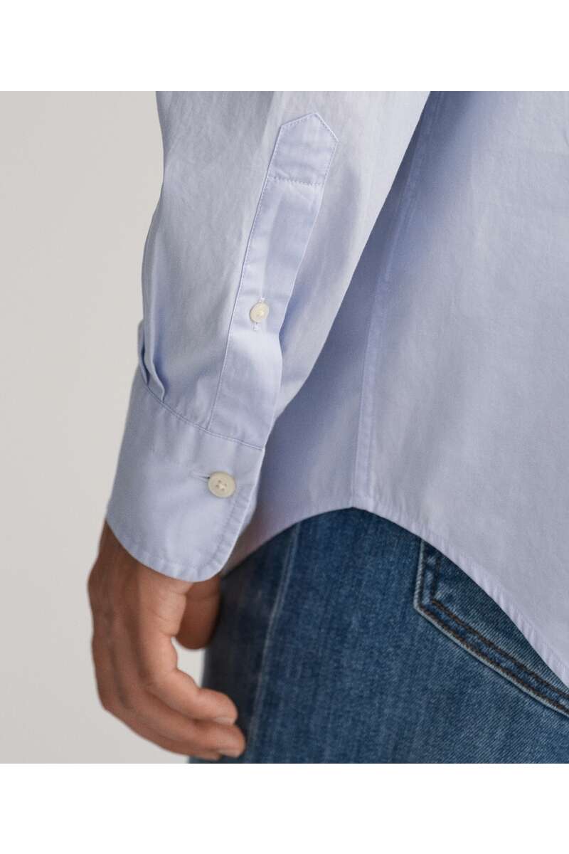 GANT Regular Fit shirt bright blue, One Colour | Hemden.de