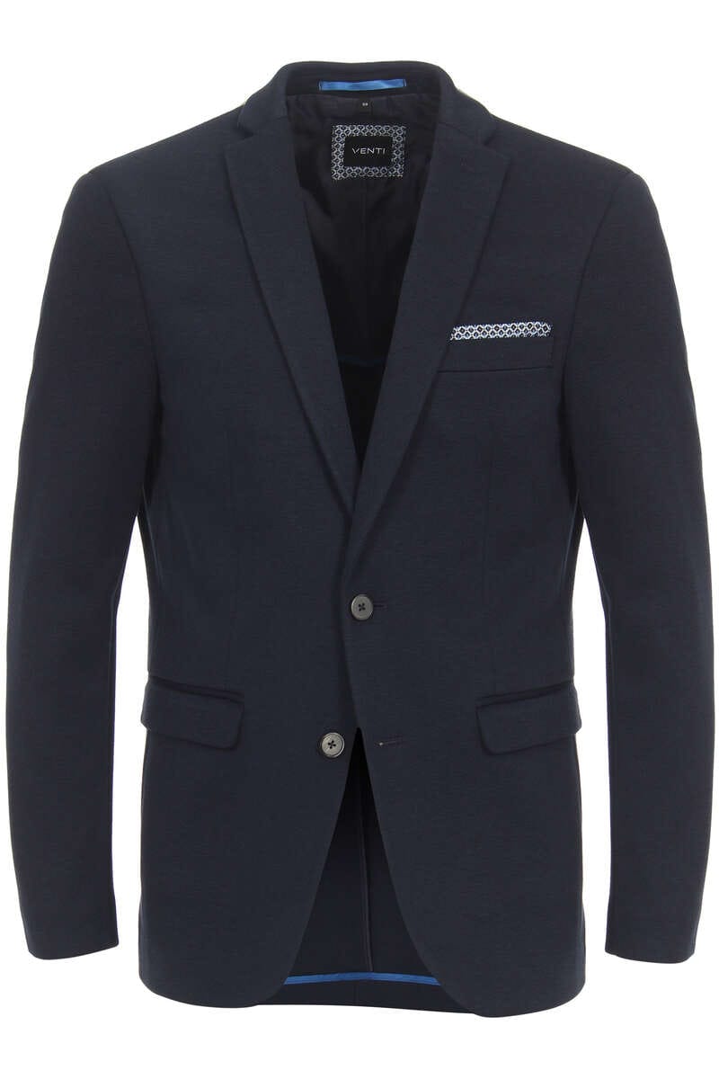 Venti Modern Fit Jas blauw | Overhemden.com