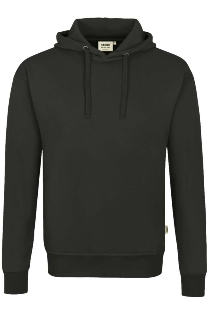 HAKRO Organic hoodie karbon | Businesshemden.com