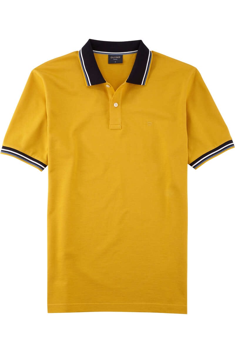 Olymp Casual Regular Fit polo shirt maize, One Colour | Hemden.de