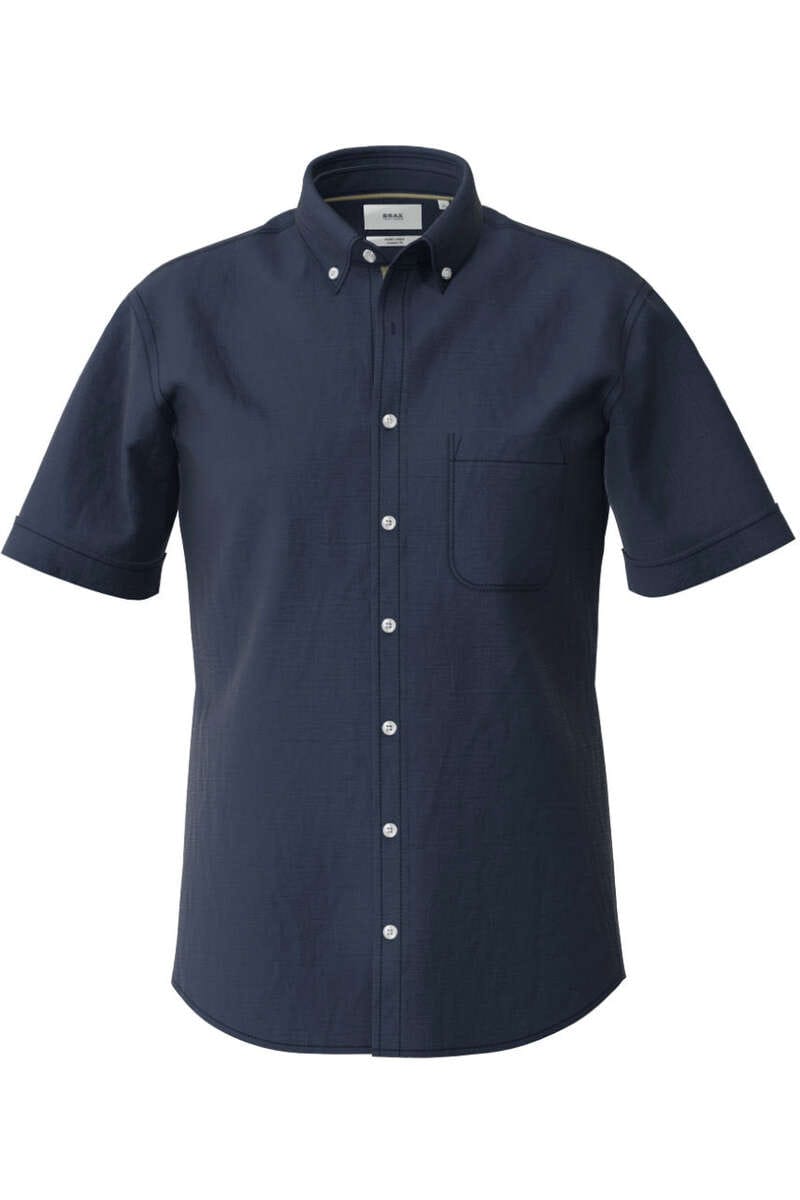 Brax Modern Fit shirt navy, One Colour | Hemden.de