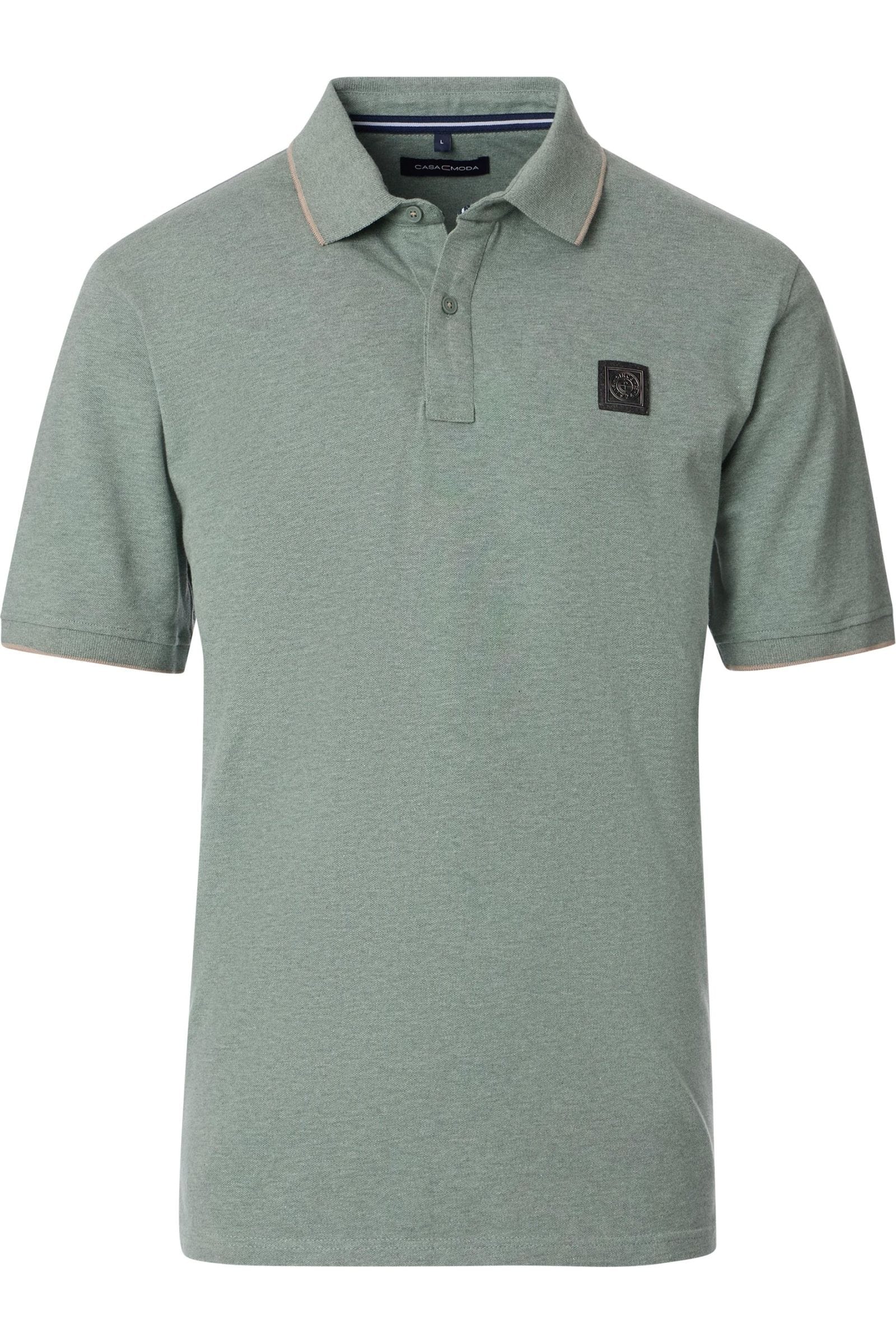 Casa Moda Regular Fit polo shirt turquoise, One Colour | Hemden.de