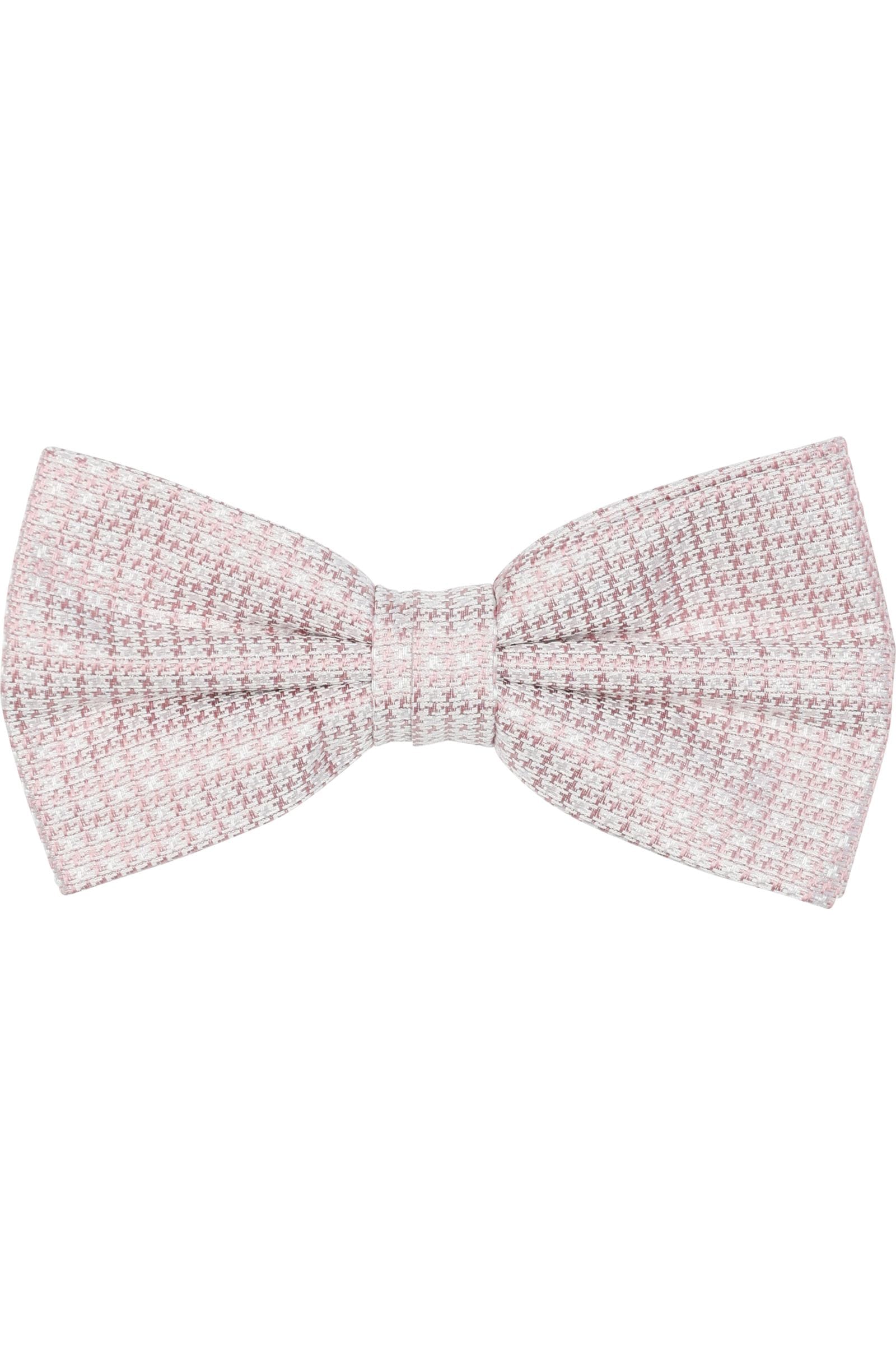 Real Guys Vlinderdas en zakdoek set 100% Zijde roos | Overhemden.com