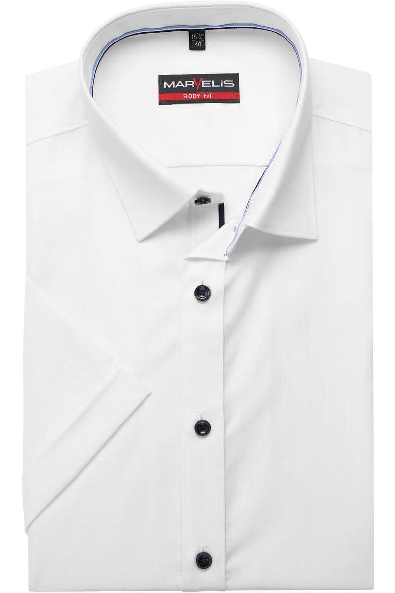 Marvelis Body Fit shirt white, | Businesshemden.com