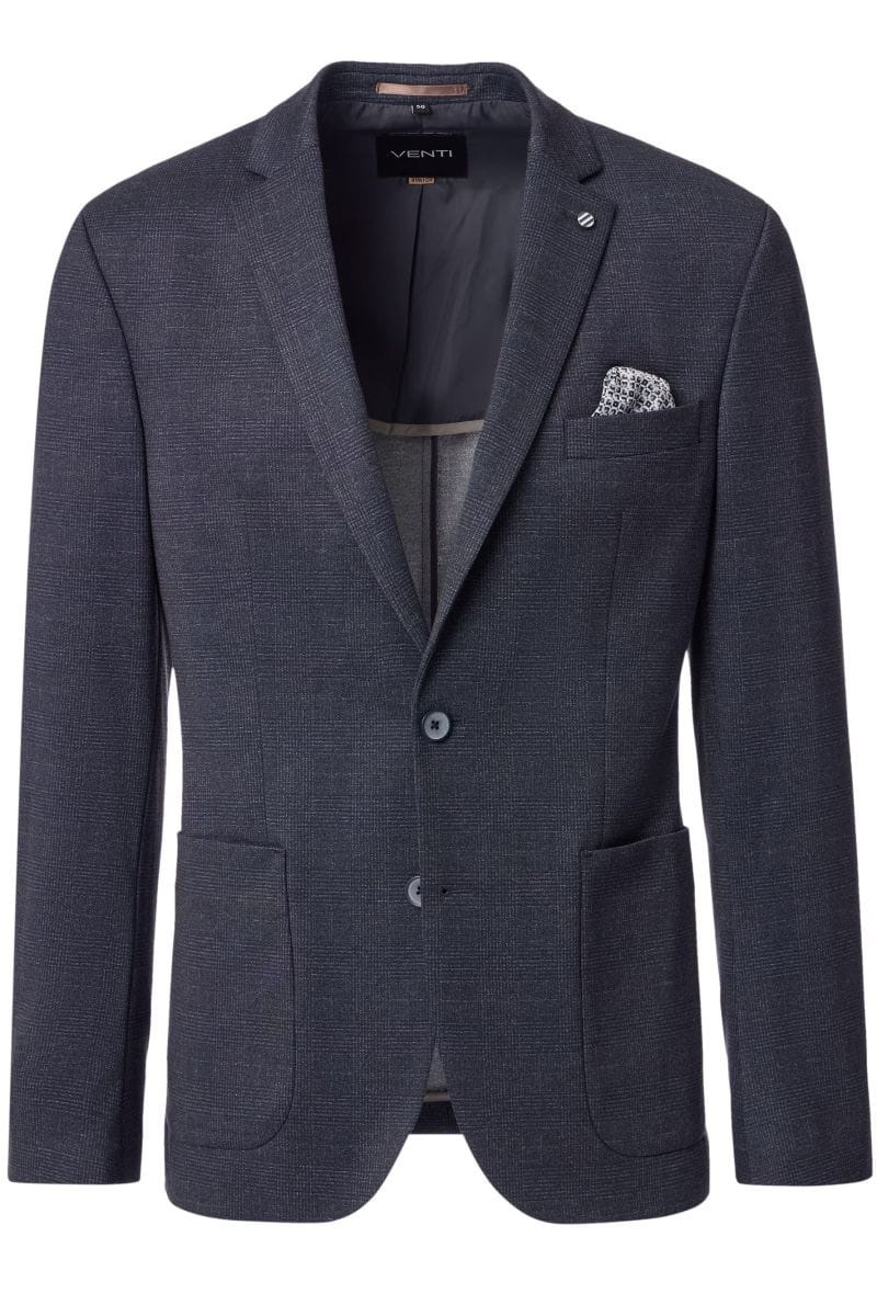 Venti Modern Fit Jas antraciet | Overhemden.com