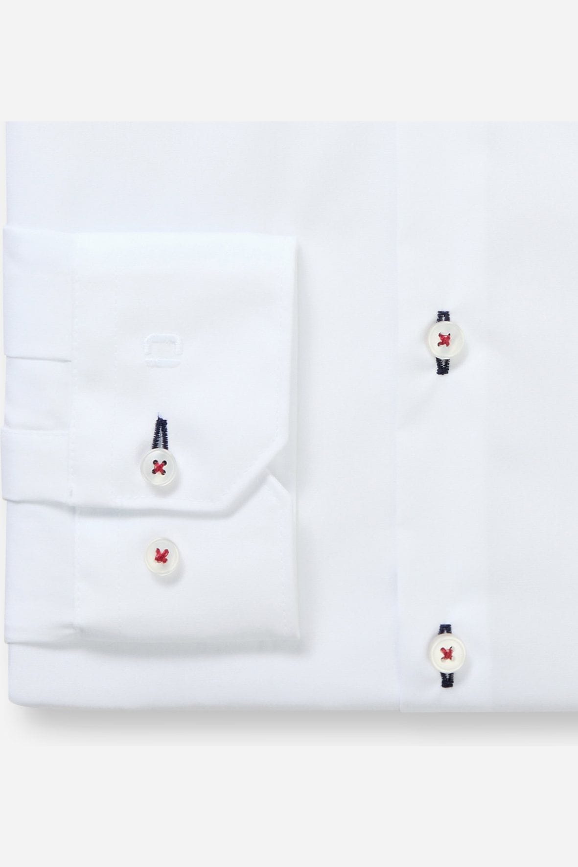 Olymp No. Six Super Slim shirt white, One Colour | Businesshemden.com