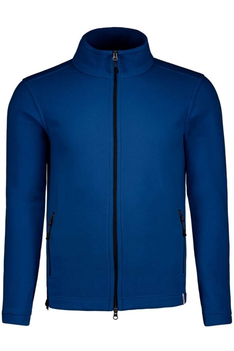 HAKRO Function Regular Fit Herren fleece jacket royal | Hemden.de