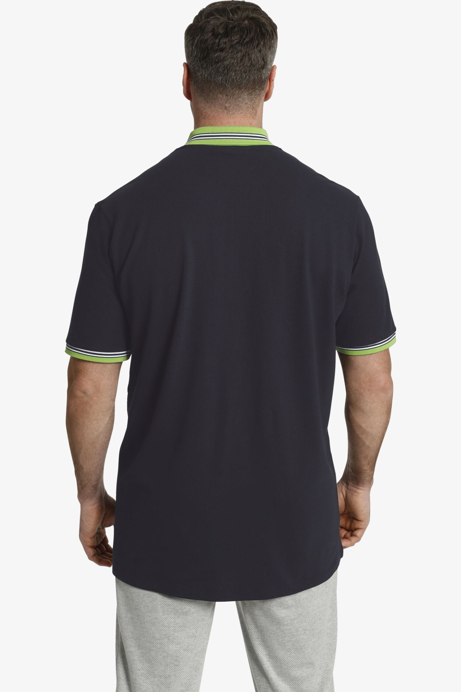 Charles Colby Comfort Fit polo shirt dark blue, One Colour ...