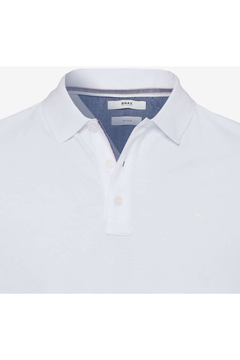 Brax Modern Fit polo shirt white, One Colour | Businesshemden.com