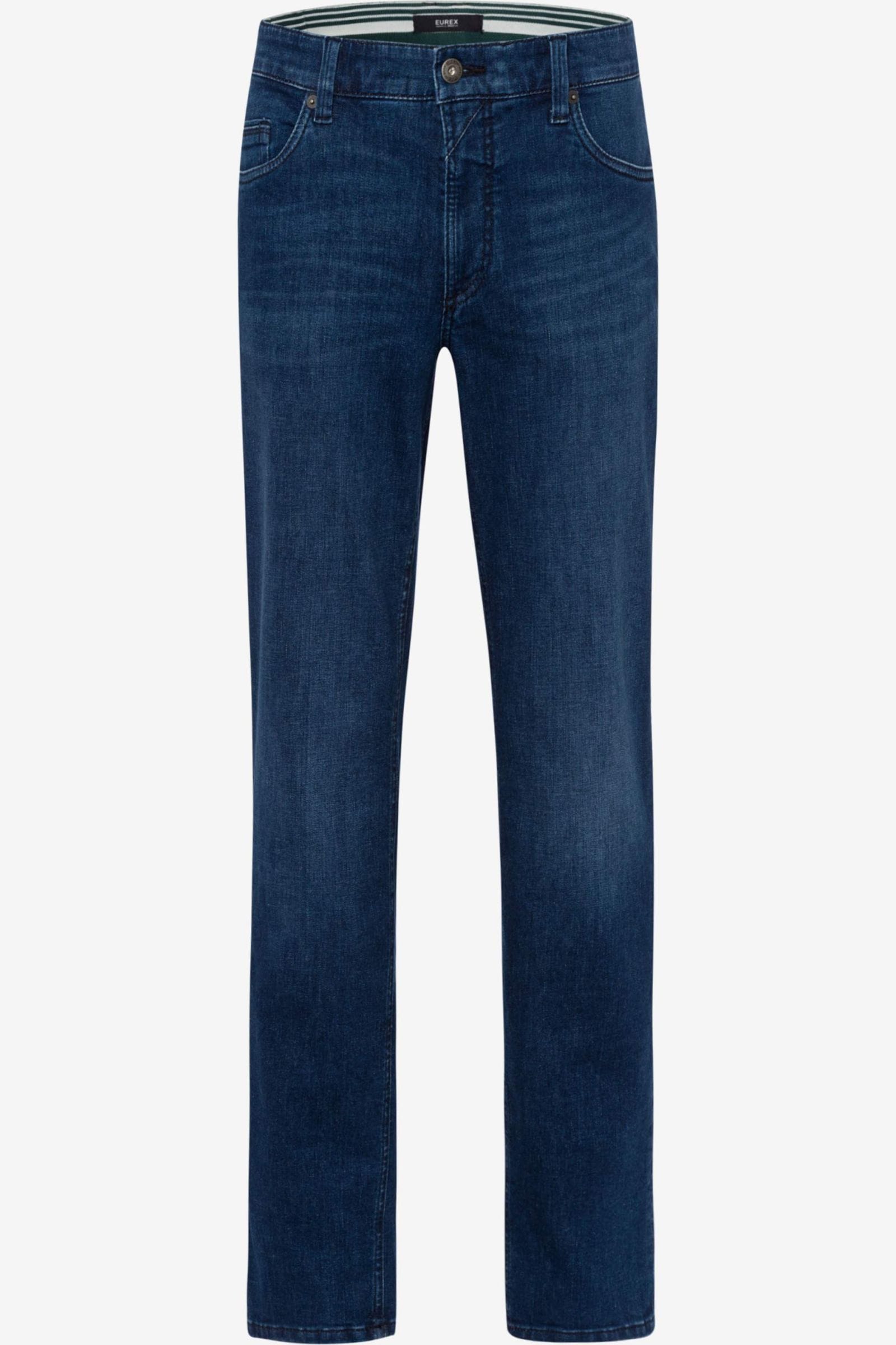 EUREX by BRAX Luke Regular Fit jeans Blue Stone | Hemden.de